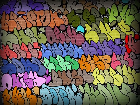 Graffiti Bombing Letters