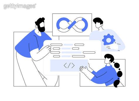 Devsecops Workflow Isolated Cartoon Vector Illustrations 1726348388