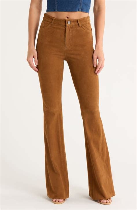 Womens Suede Pants Nordstrom Rack