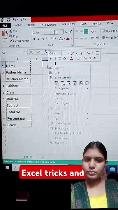 transpose 🖥️ excel exceltips exceltricks computer microsoft
