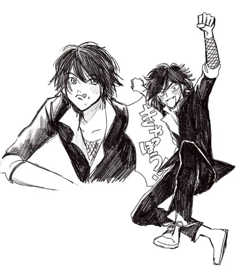 「静止画 」数色の漫画