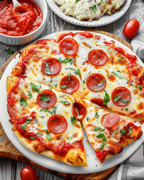 Crispy Chicken Crust Pizza