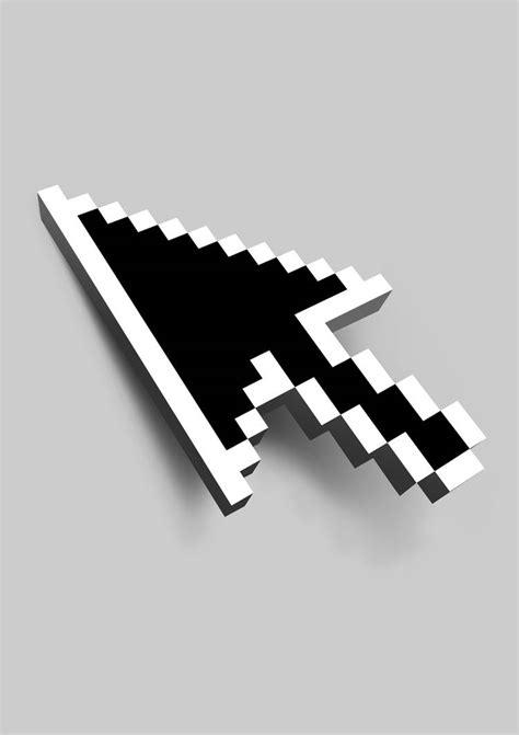 cursor 3d inverted colors by capdevil13 on deviantart