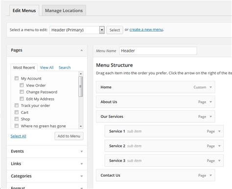 The Difference Between Menus And Widgets In Wordpress Jesse Smith Mba