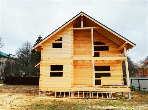 Новинки проектов домов из бруса от компании ДревХаус