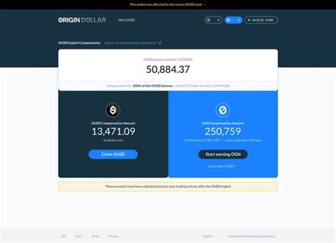 origin dollar ousd detailed compensation plan r originprotocol