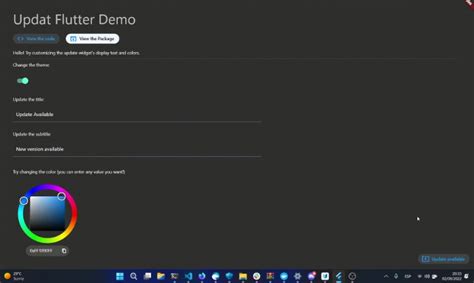 A Simple To Use Flutter Update Package For Windows MacOS And Linux