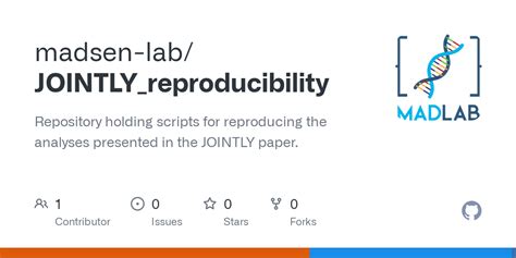 Github Madsen Labjointlyreproducibility Repository Holding Scripts