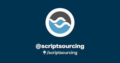 Scriptsourcing Instagram Facebook Tiktok Linktree
