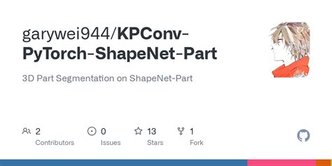 Github Garywei944kpconv Pytorch Shapenet Part 3d Part Segmentation