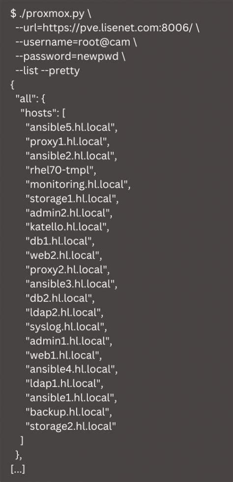 ansible proxmox dynamic inventory