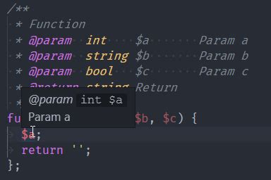 Closure Doesn T Use Description From Param PHPDoc Issue 685 Bmewburn Vscode Intelephense