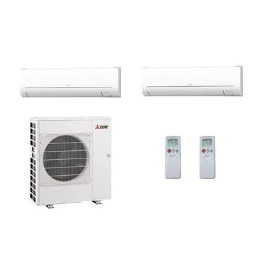 2 Zone 12k 12k Mitsubishi Multi Zone Mini Split 36 000 Btu 19