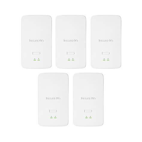 hpe networking instant on ap22d wifi 6 poe access point 5 pack netxl
