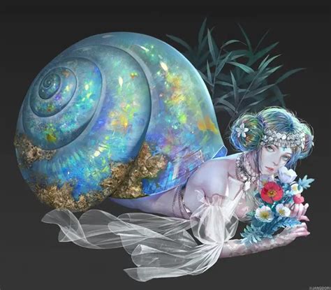 Snail Girl By Hannah Ji Scrolller