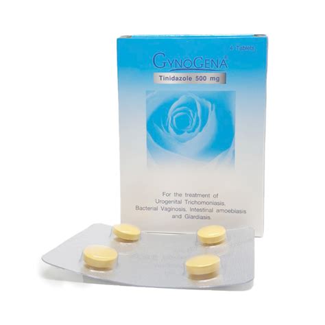 Tinidazole 500 Mg 4 Tablets Vitoonmeds