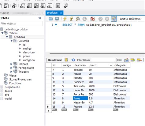 Github Christiansousadevcadastro De Produtos Cadastro De Produtos Com Mysql
