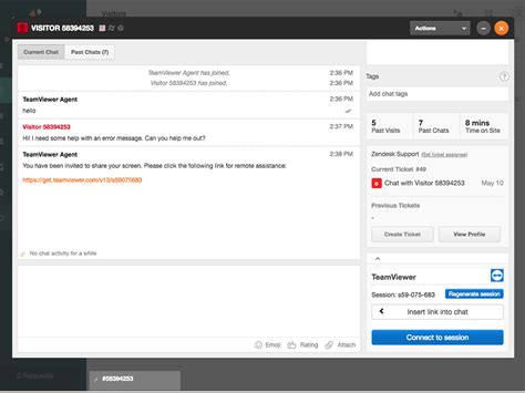 Zendesk Easy Integration With The TeamViewer App