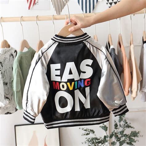 Kinderen Leren Jas Jas Peuter Jongens Jas Meisjes Vicedeal