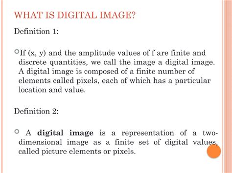 Introduction To Digital Image Processing Ppt