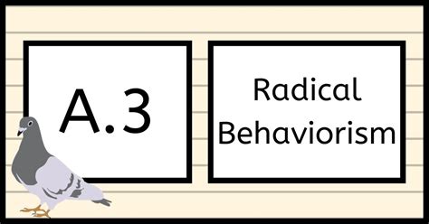 A 3 Radical Behaviorism
