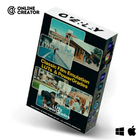 Jual Overlayfx Classic Film Emulation Luts And Powergrades Pack