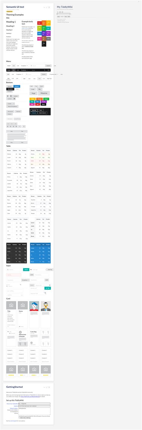 Github Lucascerveratiddlywiki Semantic Ui