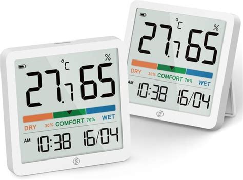 Temperatuurmeter Binnen Huisthermometer Weerstation Binnen