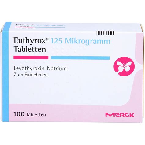 Euthyrox 125 Micrograme Comprimate 100 Buc Eumed