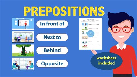 Prepositions Of Place Opposite