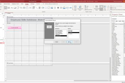 Add A Macro To A Button In Access Instructions And Video Lesson