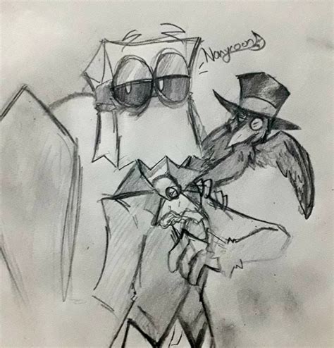 Dr Flug X Black Hat On Tumblr