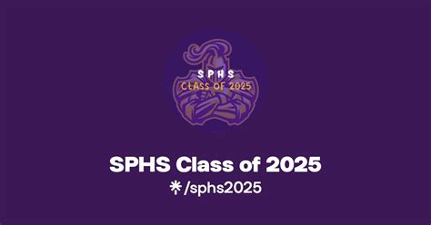 Sphs Class Of 2025 Instagram Tiktok Linktree