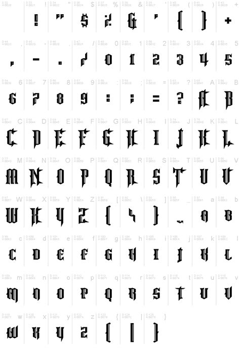 No More Justice Font