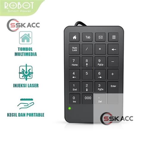 Jual Robot Rk01 Keyboard Numerik Kabel Keypad Angka Numeric Original