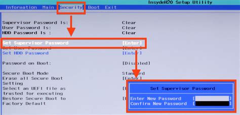 How To Set And Use Bios Or Uefi Password On Windows Computer Images