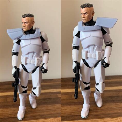 Commander Ganch Clone Trooper Pauldron 112 Scale Etsy