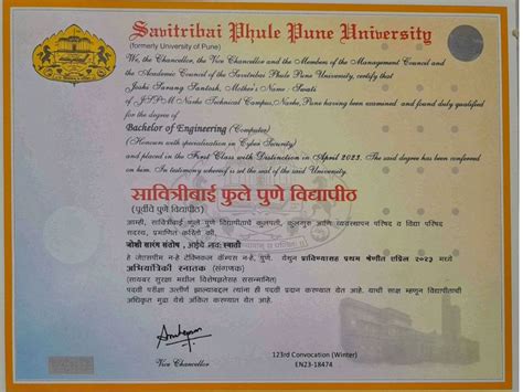 Computerengineering Cybersecurity Engineeringjourney Bachelorsdegree Sarang Joshi