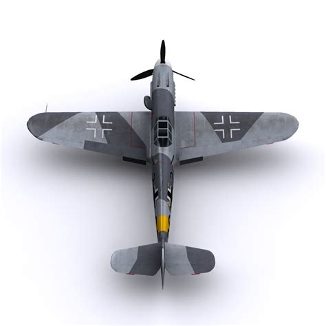 3d German Gunther Rall Model