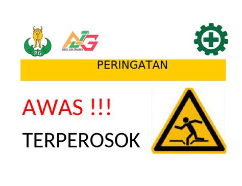 Safety Sign Awas Terperosok Pdf