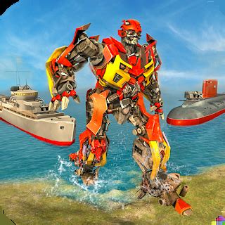 Russian Submarine WW Multi Robot Transformation For PC Windows And MAC AndroidAppsAPK Co