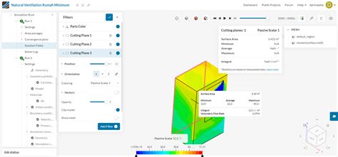 Result Error For Passive Scalar Simulation Using Simscale Simscale
