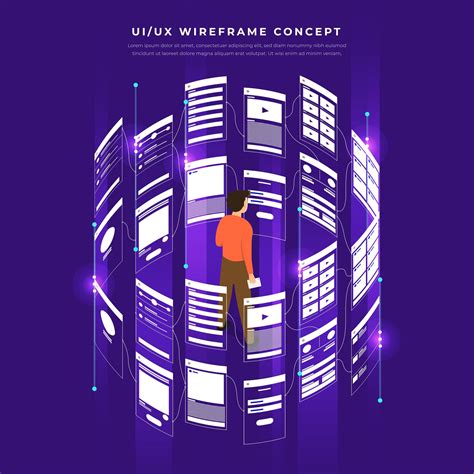 UX UI Developer Modern Concept Vector Art At Vecteezy