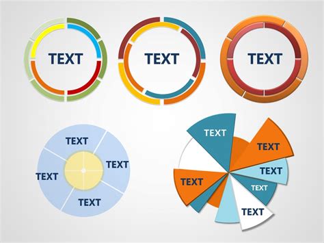 무료 파워포인트 템플릿인 원형 그래프 다이어그램 입니다 네이버 블로그