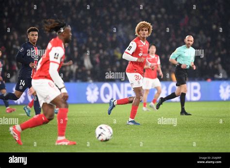 30 John Patrick Sdr During The Ligue 1 Mcdonalds Match Between Paris And Reims At Parc Des