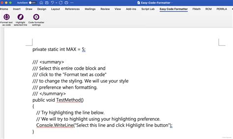 如何在word中插入代码片段word插入代码片段 Csdn博客