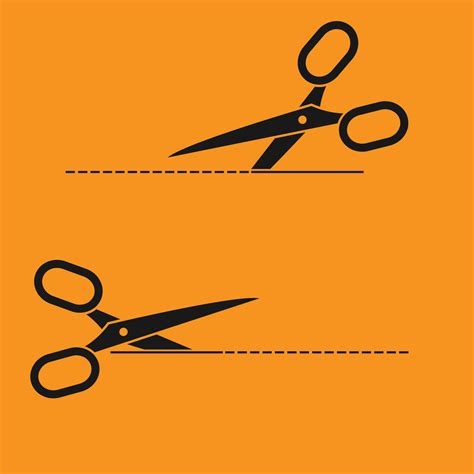 Scissors Symbol Vector Image 11125778 Vector Art At Vecteezy