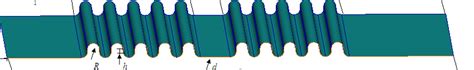 U Type Flexible Skin Of The Trailing Edge Download Scientific Diagram
