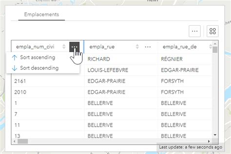 Implement Query Filter Into The Table Widget Esri Community
