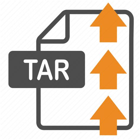 Document Extension File Format Tar Unix Upload Icon Download On